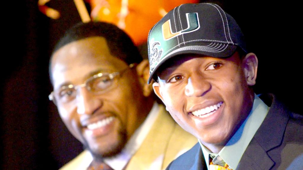 Ray Lewis III, son of NFL Hall of Famer, and former Virginia Union ...