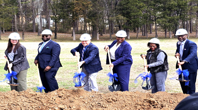 COMMISSIONER VIOLET EDWARDS BREAKS GROUND ON A $1.2M CONSTRUCTION ...