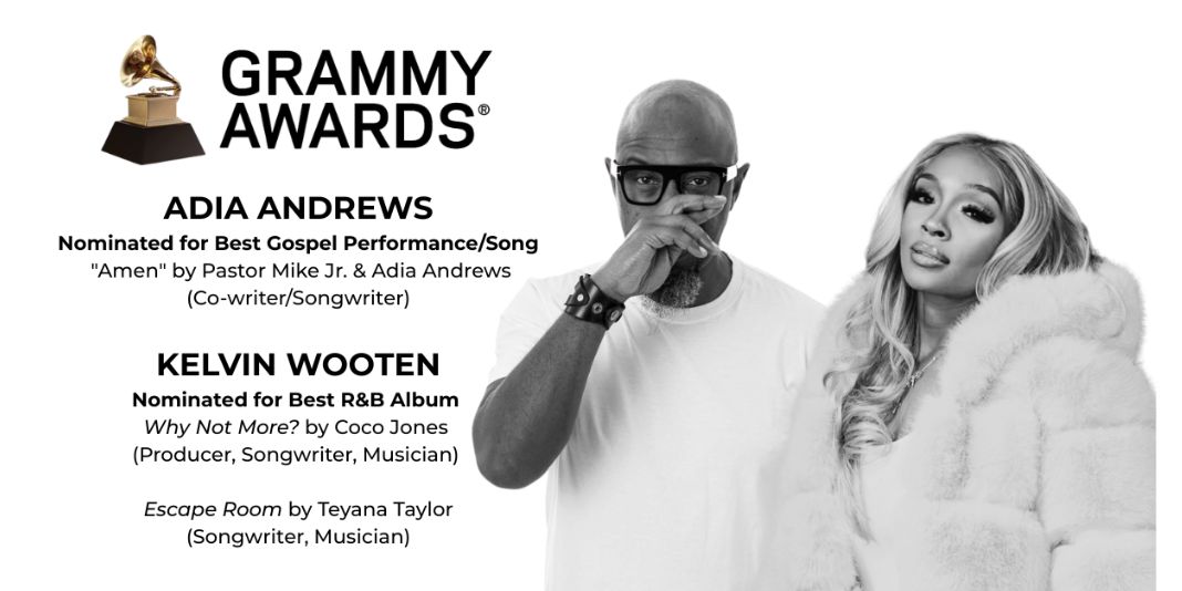 Huntsville’s Adia Andrews and Producer Kelvin Wooten Earn 2026 Grammy ...