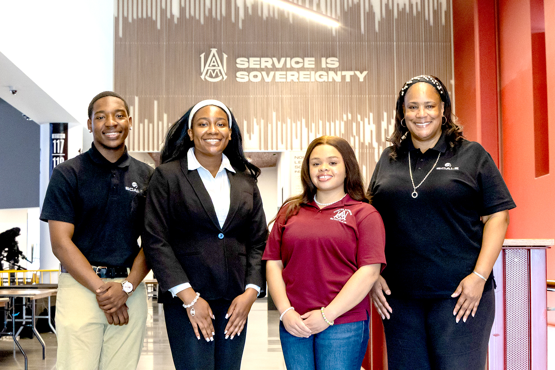 AAMU Students Showcase Research at Inaugural SCALE-Con in Washington
